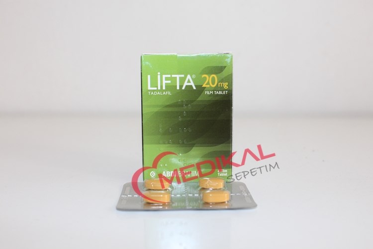 Lifta 20 Mg 4 Film Tablet (Tadalafil) | Eczane Satış Fiyatı